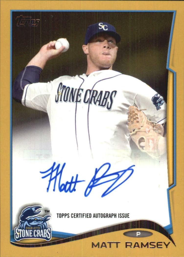 Matt Ramsey Baseball Price Guide | Matt Ramsey Trading Card Value – Beckett