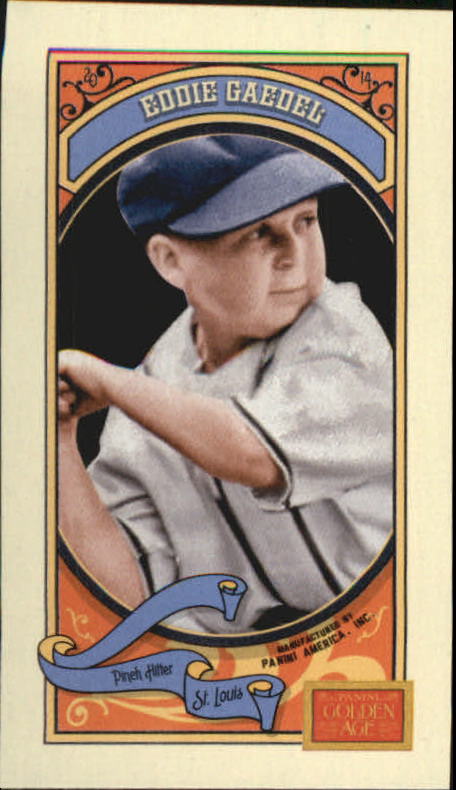 Eddie Gaedel Baseball Price Guide | Eddie Gaedel Trading Card Value ...