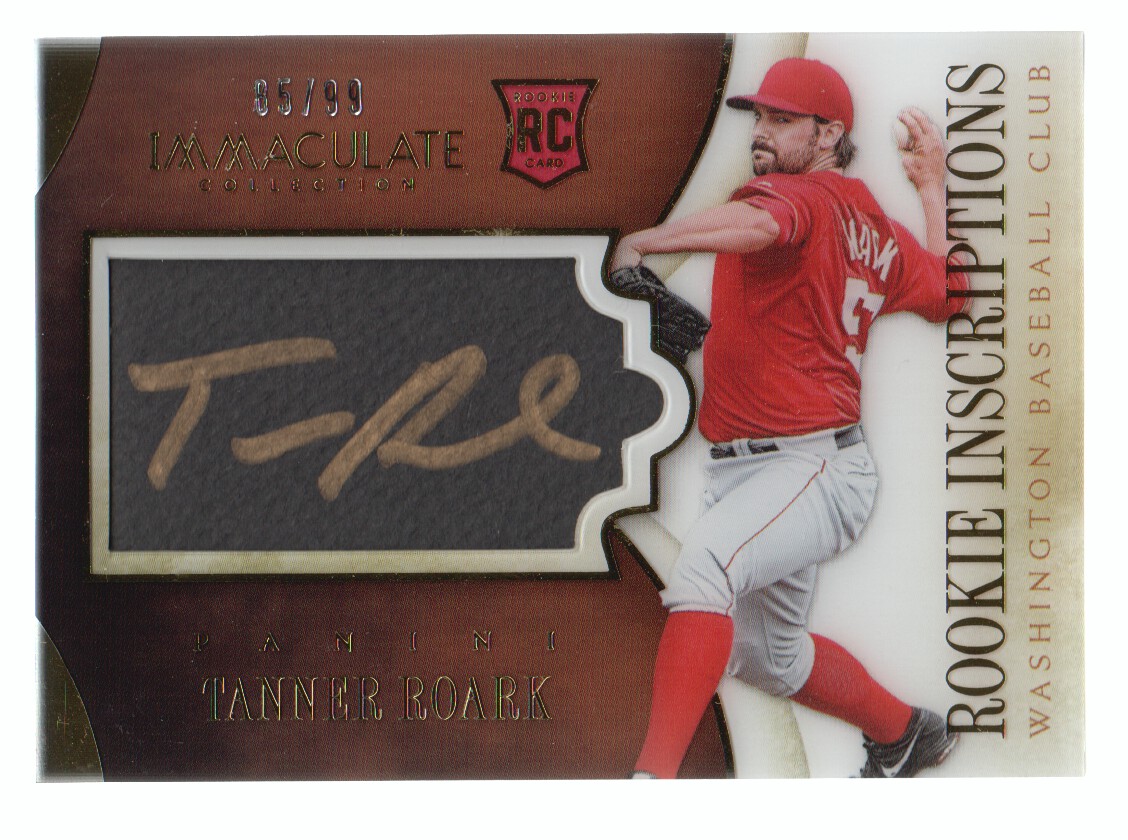 Tanner Roark Baseball Price Guide | Tanner Roark Trading Card Value ...