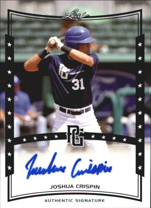 Buy Joshua Crispin Cards Online | Joshua Crispin Baseball Price Guide ...