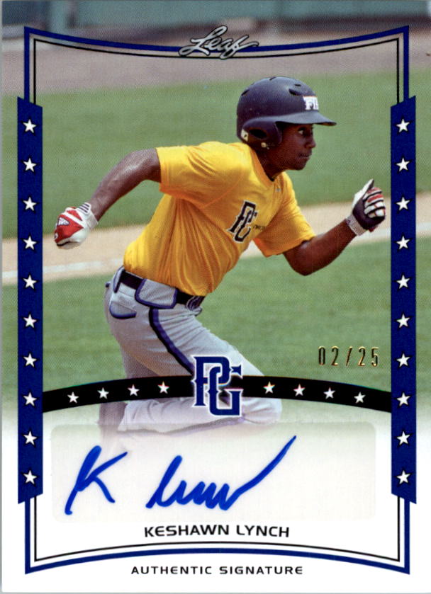 Keshawn Lynch Baseball Price Guide | Keshawn Lynch Trading Card Value ...