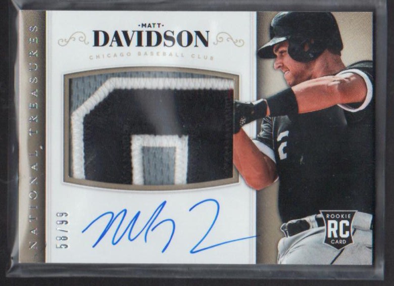 Matt Davidson Baseball Price Guide | Matt Davidson Trading Card Value ...
