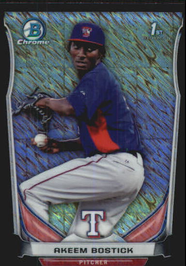 Akeem Bostick Baseball Price Guide | Akeem Bostick Trading Card Value ...