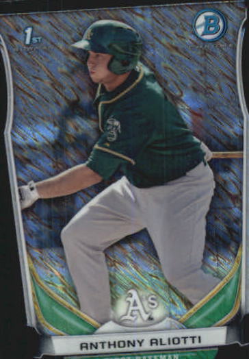 Anthony Aliotti Baseball Price Guide | Anthony Aliotti Trading Card Value – Beckett