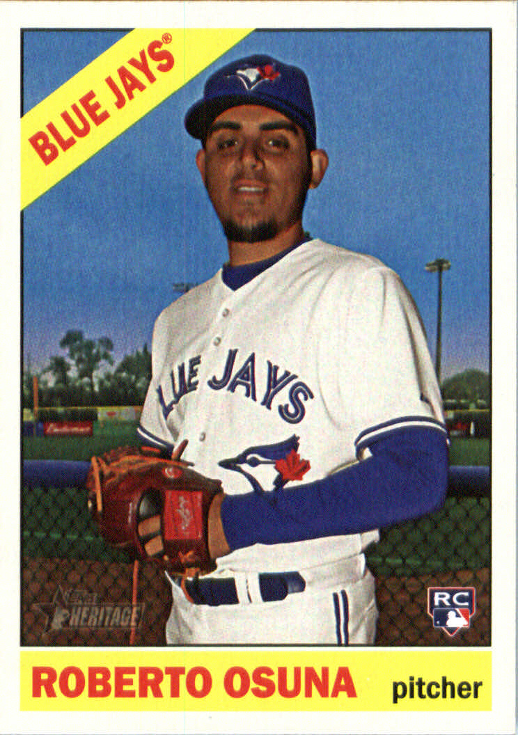 Roberto Osuna Baseball Price Guide | Roberto Osuna Trading Card Value ...