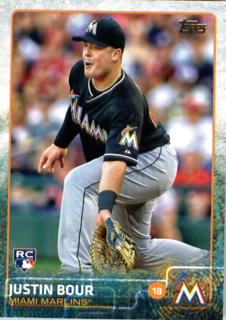 Justin Bour Baseball Price Guide | Justin Bour Trading Card Value – Beckett