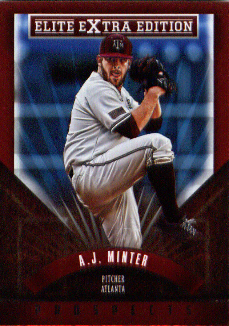 A.J. Minter Baseball Price Guide | A.J. Minter Trading Card Value – Beckett