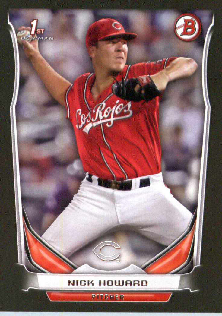 Nick Howard Baseball Price Guide | Nick Howard Trading Card Value – Beckett