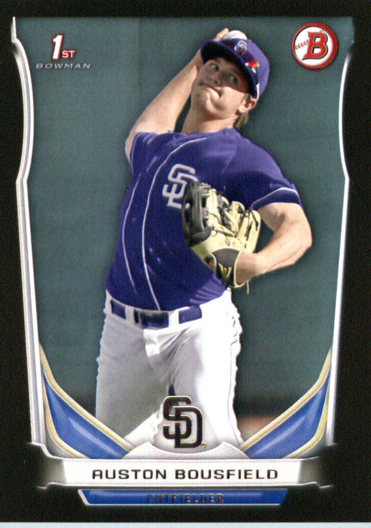 Auston Bousfield Baseball Price Guide | Auston Bousfield Trading Card ...