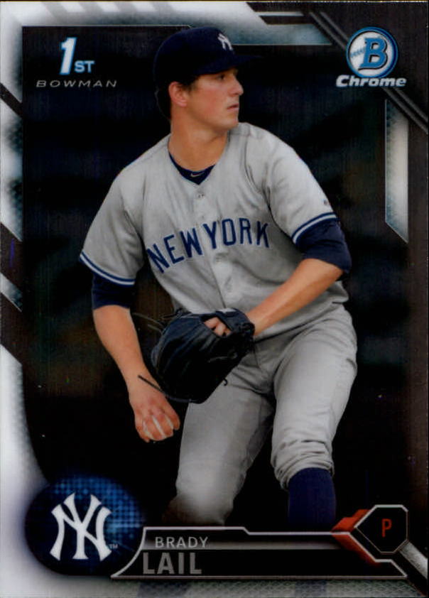 Brady Lail Baseball Price Guide | Brady Lail Trading Card Value – Beckett