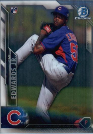 Carl Edwards Jr. Baseball Price Guide | Carl Edwards Jr. Trading Card ...