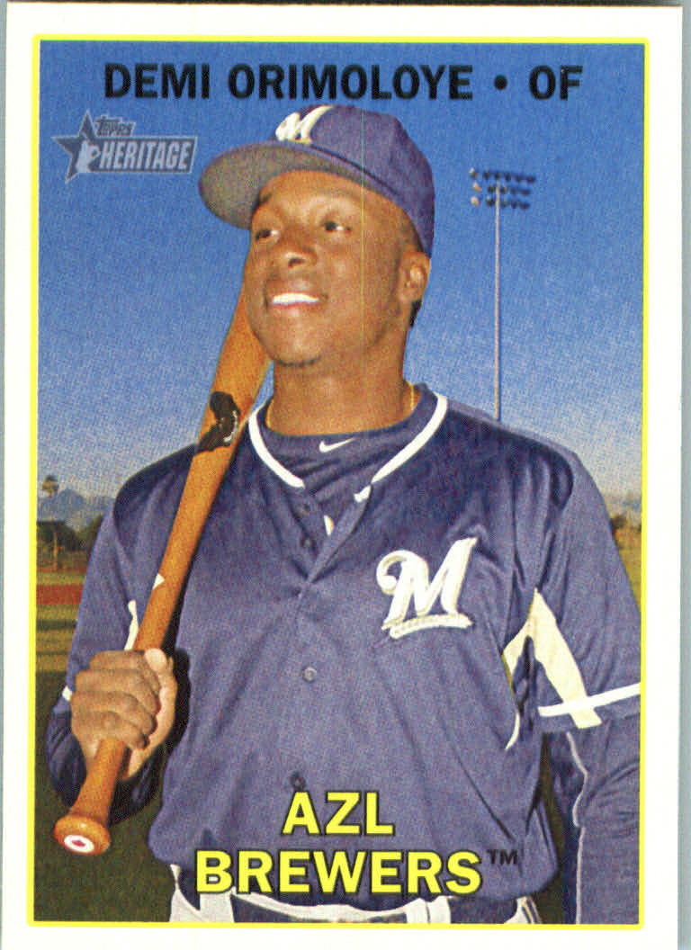 Demi Orimoloye Baseball Price Guide | Demi Orimoloye Trading Card Value ...