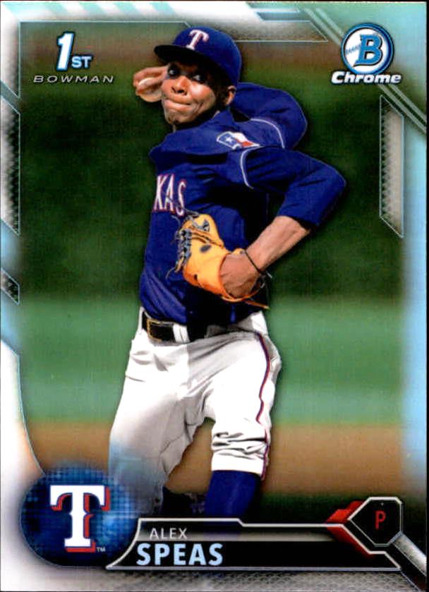 Alex Speas Baseball Price Guide | Alex Speas Trading Card Value – Beckett