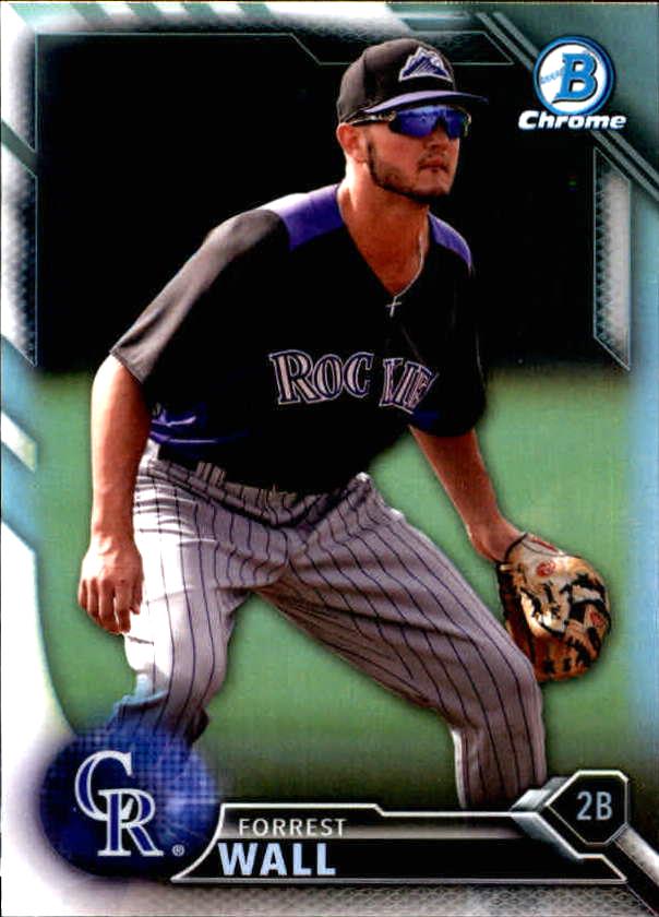 Forrest Wall Baseball Price Guide | Forrest Wall Trading Card Value ...