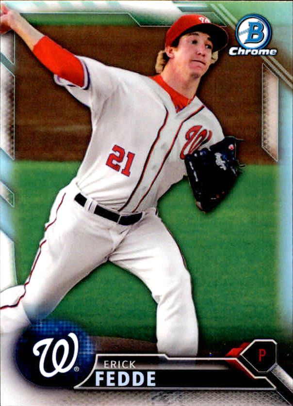 Erick Fedde Baseball Price Guide | Erick Fedde Trading Card Value – Beckett