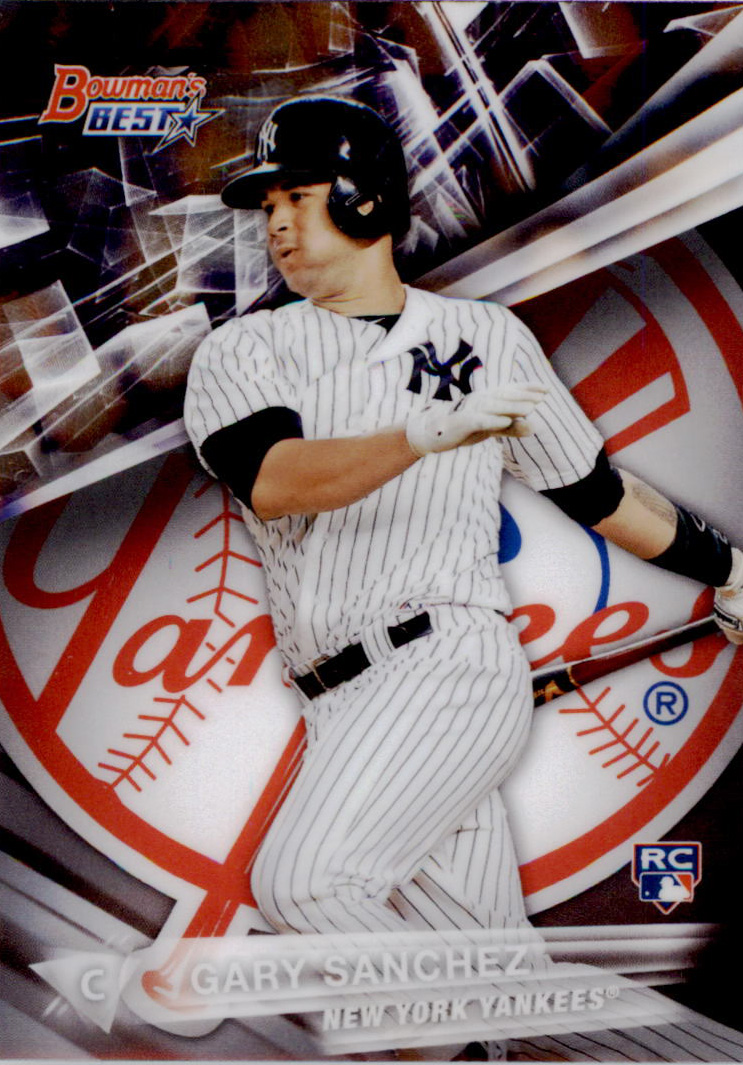 Gary Sanchez Baseball Price Guide | Gary Sanchez Trading Card Value ...