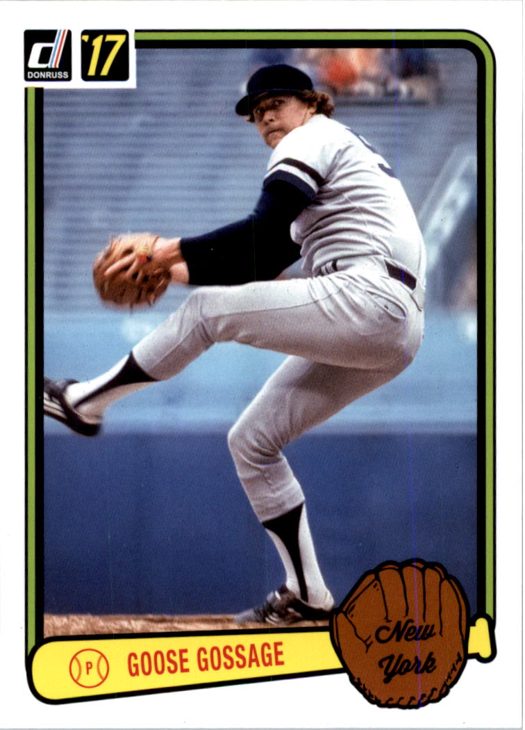 Goose Gossage Baseball Price Guide | Goose Gossage Trading Card Value ...