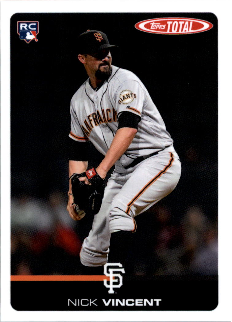 Nick Vincent Baseball Price Guide | Nick Vincent Trading Card Value ...