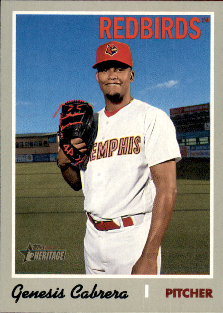 Genesis Cabrera Baseball Price Guide | Genesis Cabrera Trading Card ...