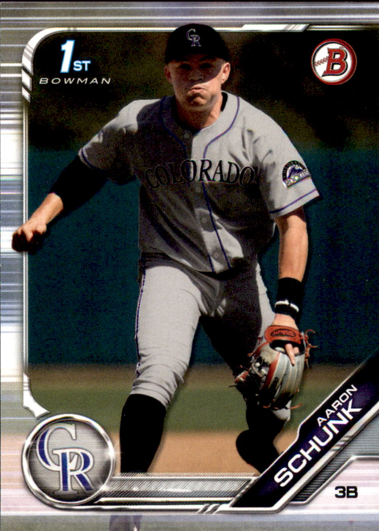 Aaron Schunk Baseball Price Guide | Aaron Schunk Trading Card Value ...
