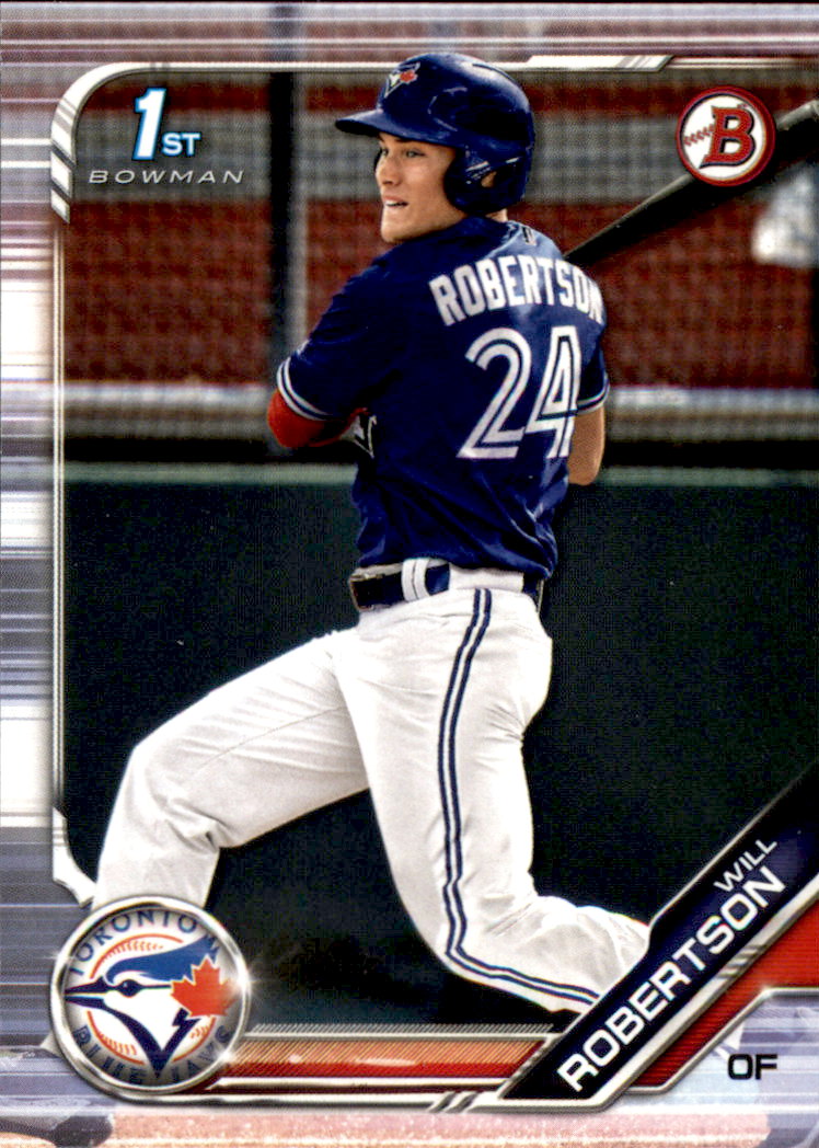 Will Robertson Baseball Price Guide | Will Robertson Trading Card Value ...