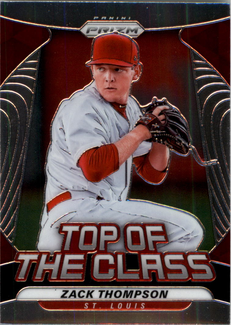Zack Thompson Baseball Price Guide | Zack Thompson Trading Card Value ...