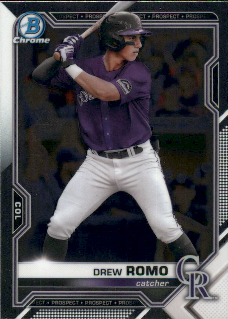 Drew Romo Baseball Price Guide | Drew Romo Trading Card Value – Beckett