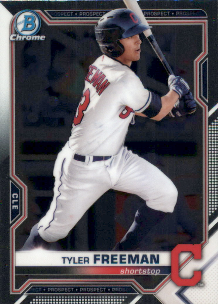 Tyler Freeman Baseball Price Guide | Tyler Freeman Trading Card Value ...