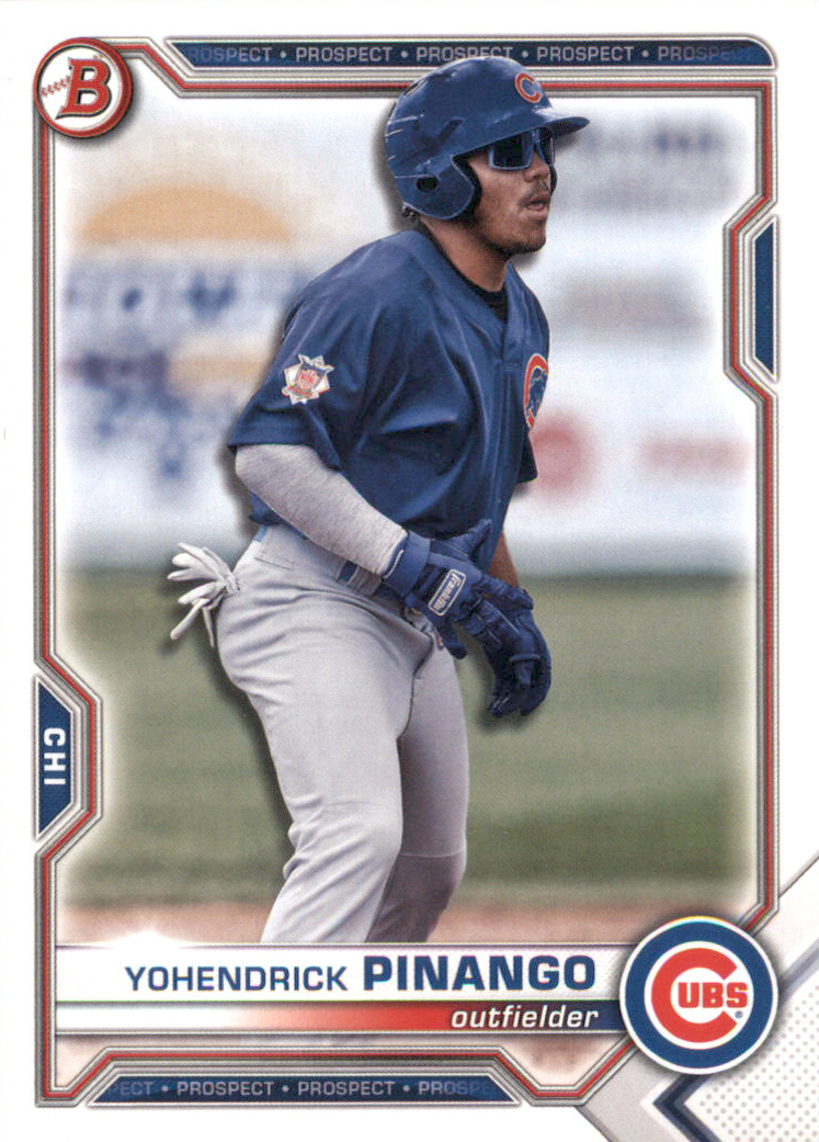 Yohendrick Pinango Baseball Price Guide | Yohendrick Pinango Trading ...