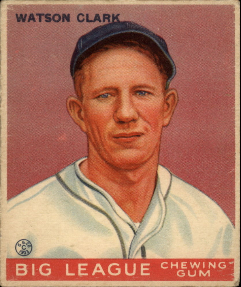 William Watson Clark Baseball Price Guide | William Watson Clark ...