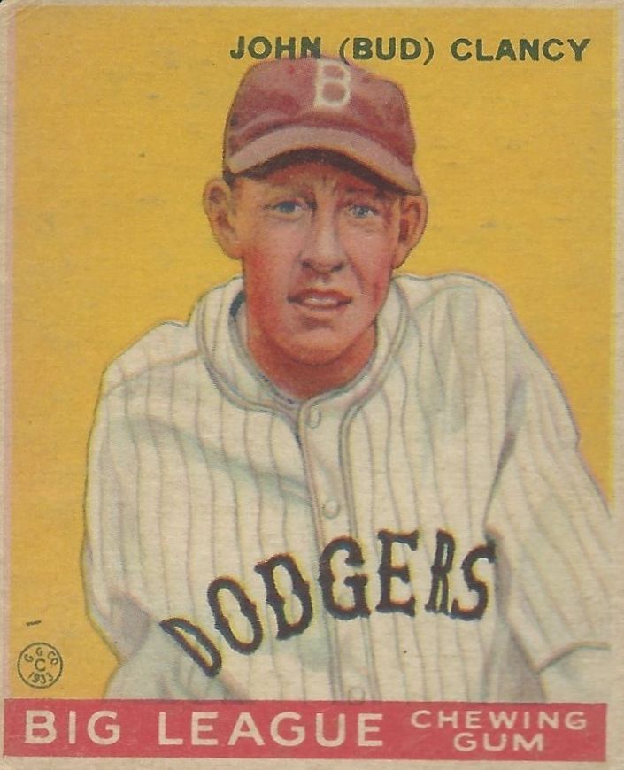 Buy John William Clancy Cards Online | John William Clancy Baseball ...