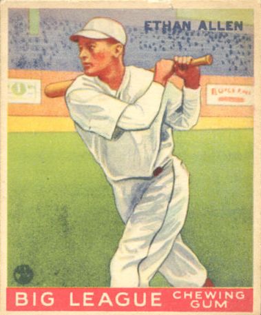 Ethan Allen Baseball Price Guide | Ethan Allen Trading Card Value – Beckett