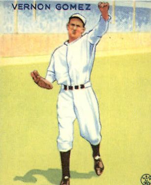 Lefty Gomez Baseball Price Guide | Lefty Gomez Trading Card Value – Beckett