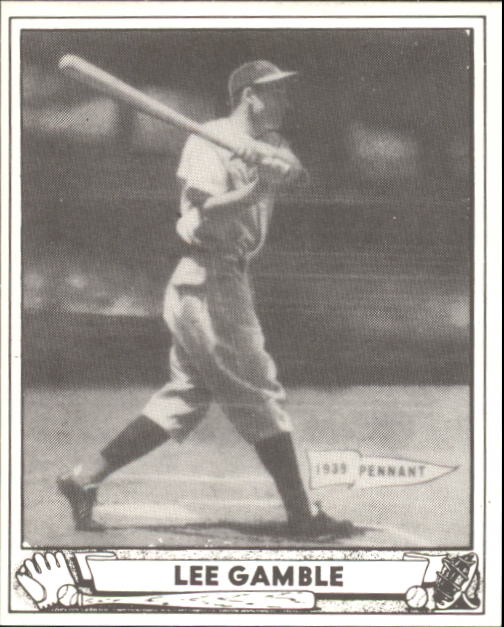 Lee Gamble Baseball Price Guide | Lee Gamble Trading Card Value – Beckett