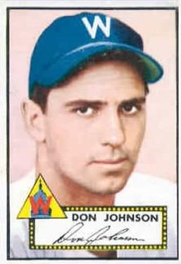 Don Roy Johnson Baseball Price Guide | Don Roy Johnson Trading Card ...