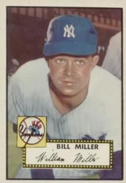 William Paul Miller Baseball Price Guide | William Paul Miller Trading ...
