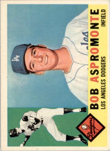 Bob Aspromonte Baseball Price Guide | Bob Aspromonte Trading Card Value ...