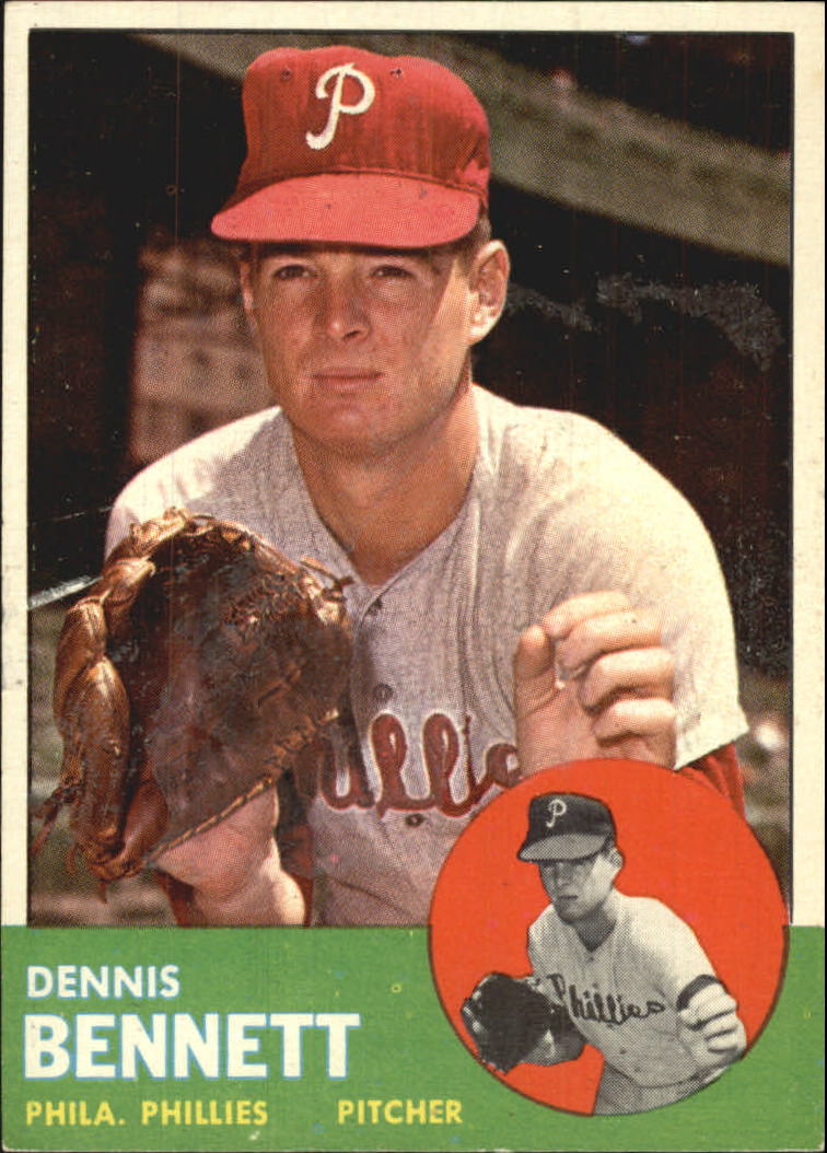 Dennis Bennett Baseball Price Guide | Dennis Bennett Trading Card Value ...