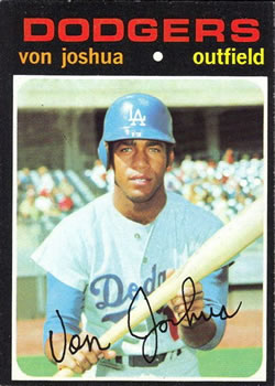 Von Joshua Baseball Price Guide | Von Joshua Trading Card Value – Beckett