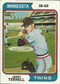 Jerry Terrell Baseball Price Guide | Jerry Terrell Trading Card Value ...