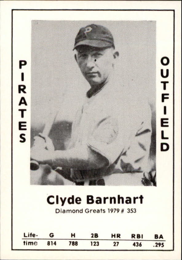 Clyde Barnhart Baseball Price Guide | Clyde Barnhart Trading Card Value ...
