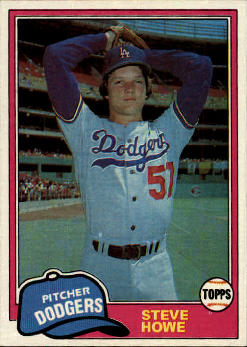 Steve Howe Baseball Price Guide | Steve Howe Trading Card Value – Beckett