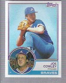 Joe Cowley Baseball Price Guide | Joe Cowley Trading Card Value – Beckett
