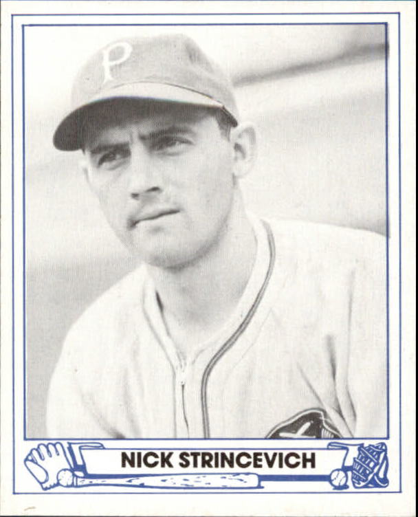 Nick Strincevich Baseball Price Guide | Nick Strincevich Trading Card ...