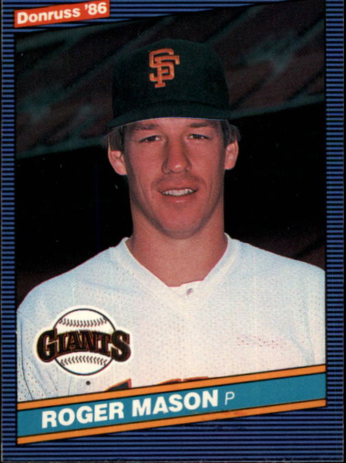 Roger Mason Baseball Price Guide | Roger Mason Trading Card Value – Beckett
