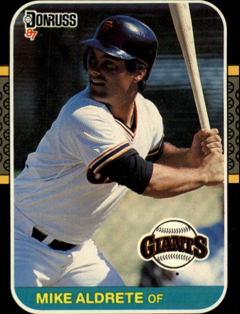 Mike Aldrete Baseball Price Guide | Mike Aldrete Trading Card Value ...