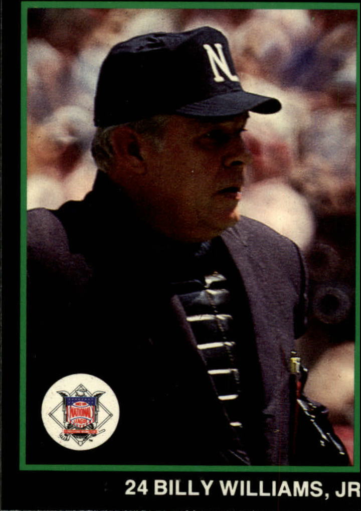 Billy Umpire Williams Baseball Price Guide | Billy Umpire Williams ...