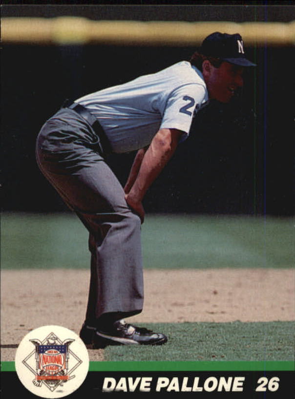 Dave Pallone Baseball Price Guide | Dave Pallone Trading Card Value ...