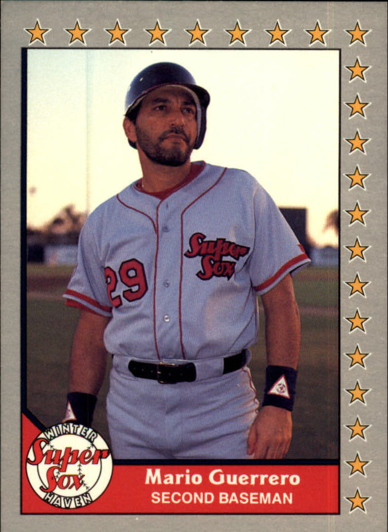 Mario Guerrero Baseball Price Guide | Mario Guerrero Trading Card Value ...