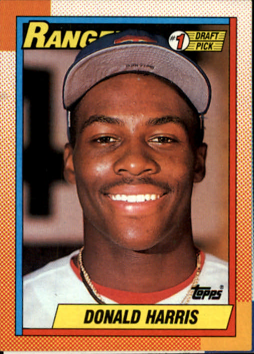 Donald Harris Baseball Price Guide | Donald Harris Trading Card Value ...